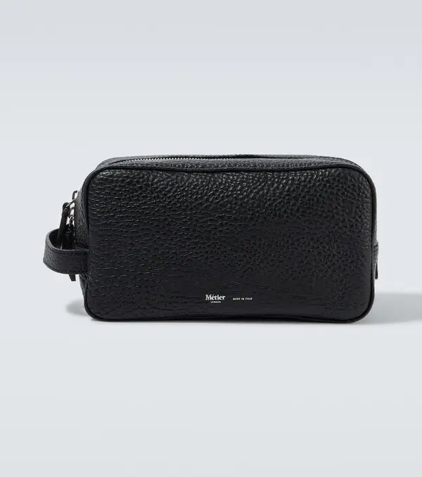 METIER Leather Pouch - Black