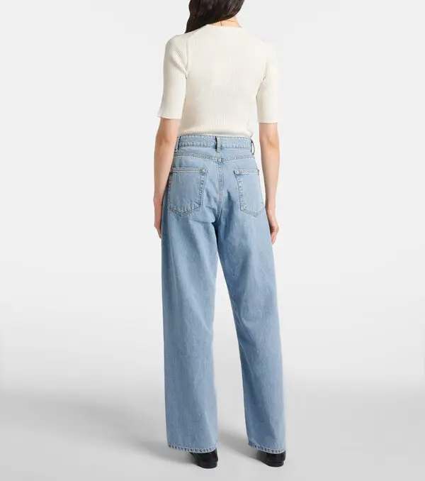 RÓHE Low-rise Wide-leg Jeans