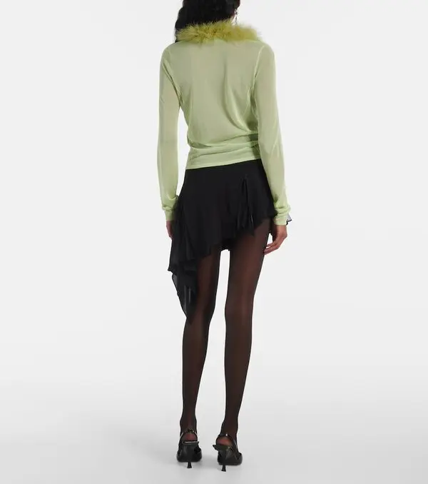 Blumarine Embellished Tights