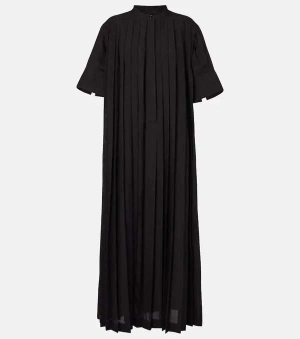RÓHE Harmonica Plissé Maxi Dress