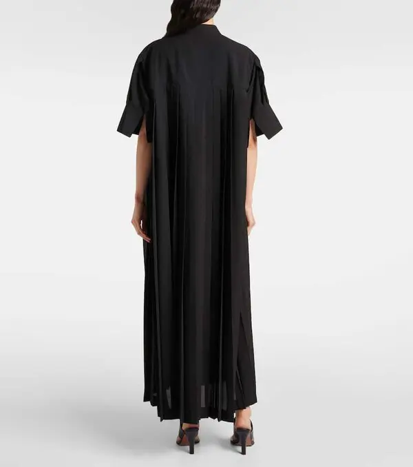 RÓHE Harmonica Plissé Maxi Dress