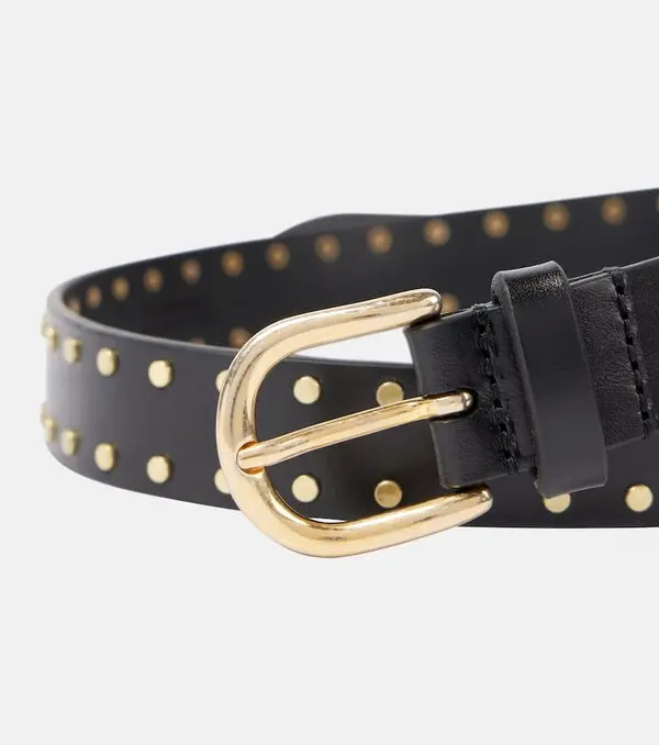 Isabel Marant Zap Studded Leather Belt