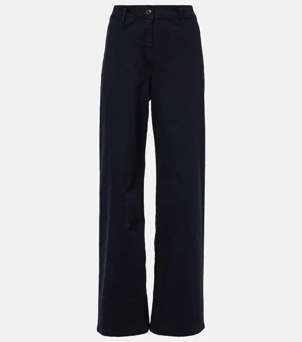 NILI LOTAN Megan Wide-leg Pants - Blue