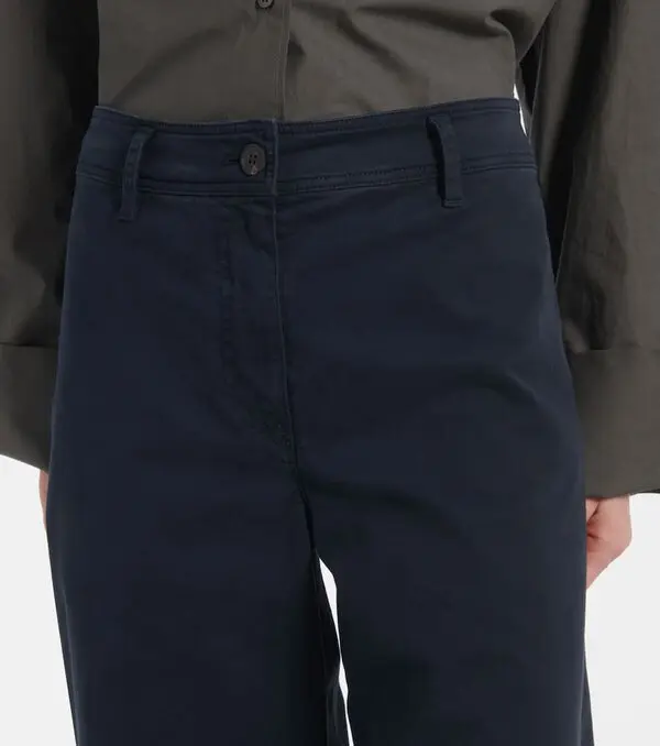 NILI LOTAN Megan Wide-leg Pants - Blue