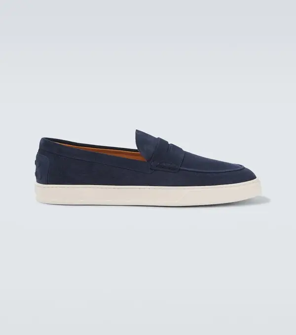 TOD'S Suede Loafers