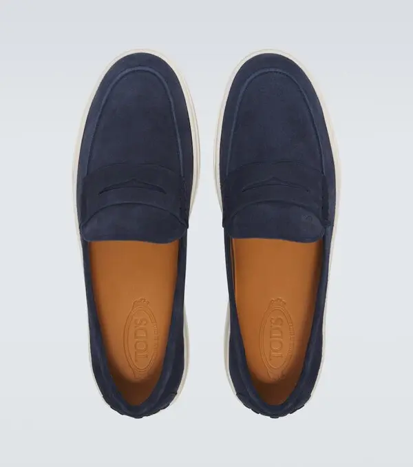 TOD'S Suede Loafers