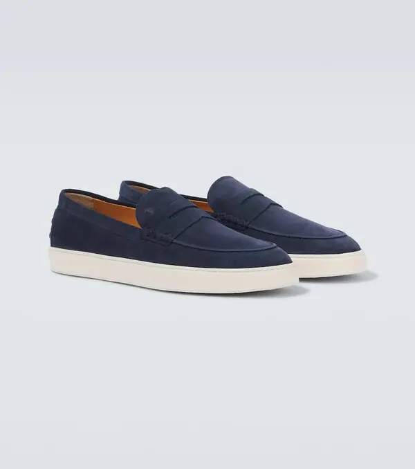 TOD'S Suede Loafers