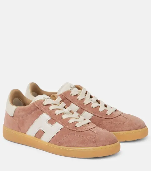 Hogan Cool Suede Sneakers - Pink