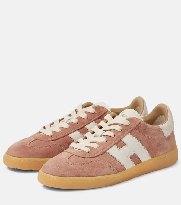 Hogan Cool Suede Sneakers - Pink