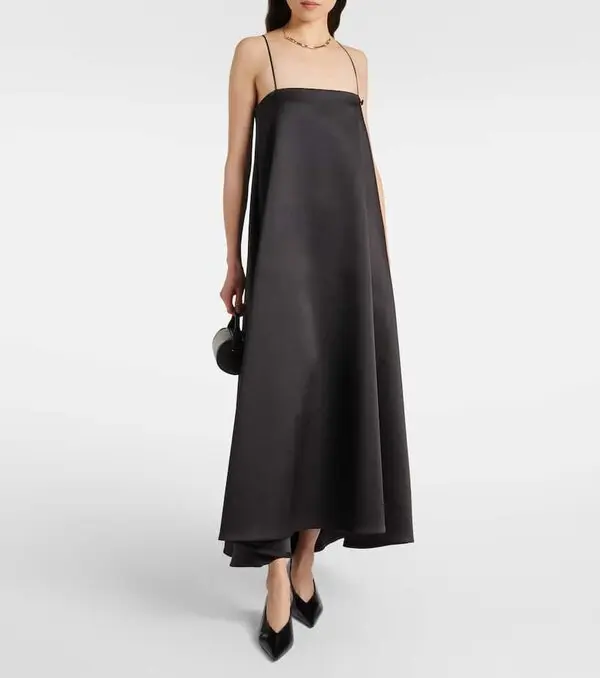 RÓHE Satin Maxi Dress