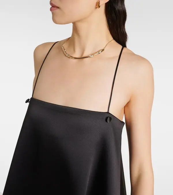 RÓHE Satin Maxi Dress
