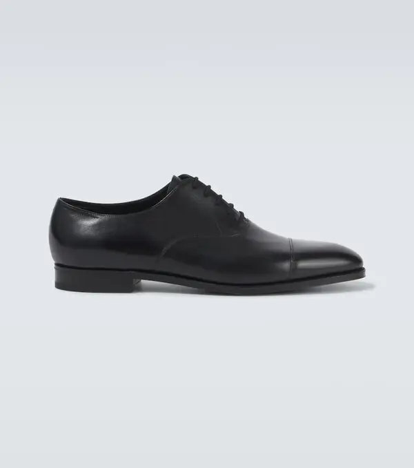 John Lobb City Leather Derby Shoes