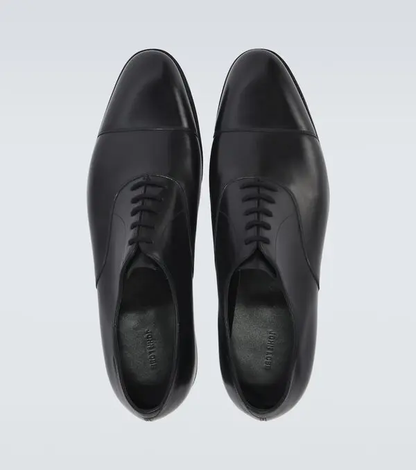John Lobb City Leather Derby Shoes