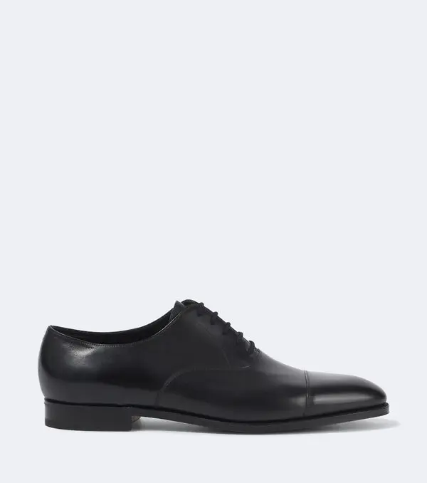 John Lobb City Leather Derby Shoes