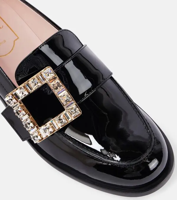ROGER VIVIER Très Vivier Patent Leather Loafers