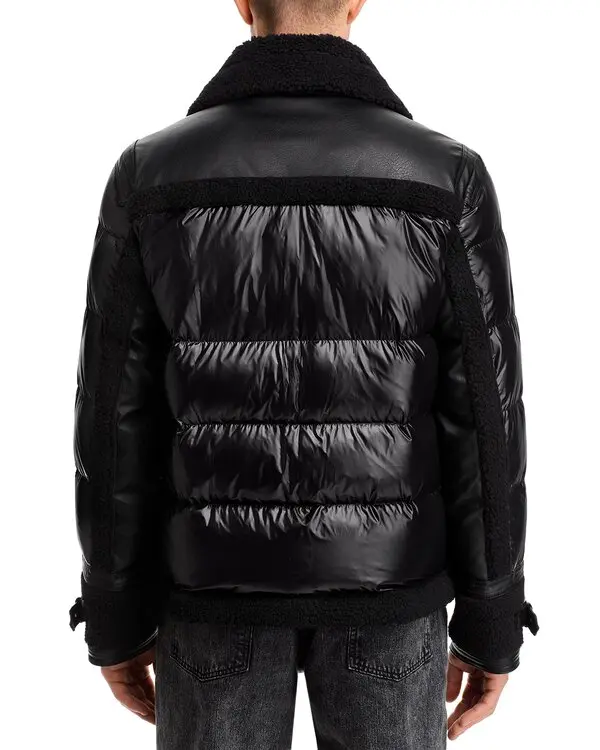 Karl Lagerfeld Paris Faux Leather Jacket