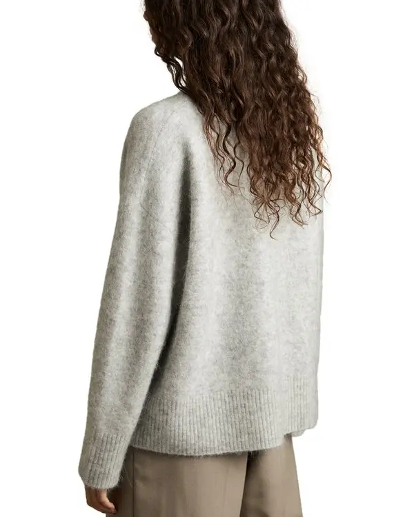 REISS Robyn Brushed Cardigan