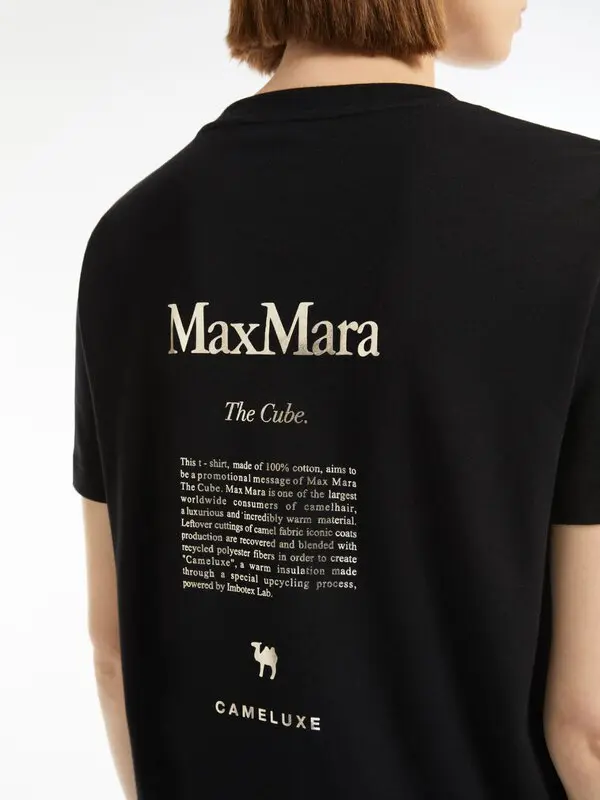 Max Mara Regular-Fit Jersey T-Shirt In Black - 30% Off | Editorialist