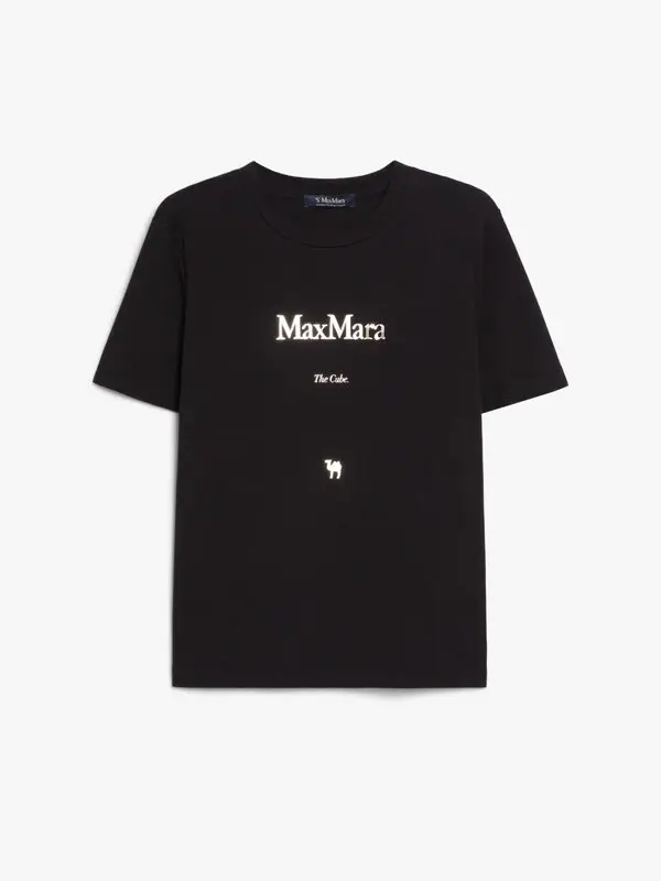 Max Mara Regular-Fit Jersey T-Shirt In Black - 30% Off | Editorialist