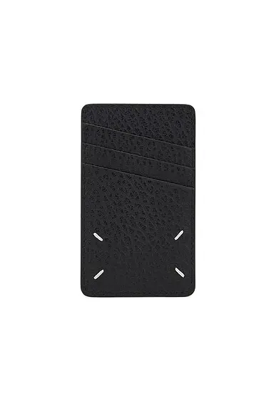 MAISON MARGIELA Vertical Card Holder - Black
