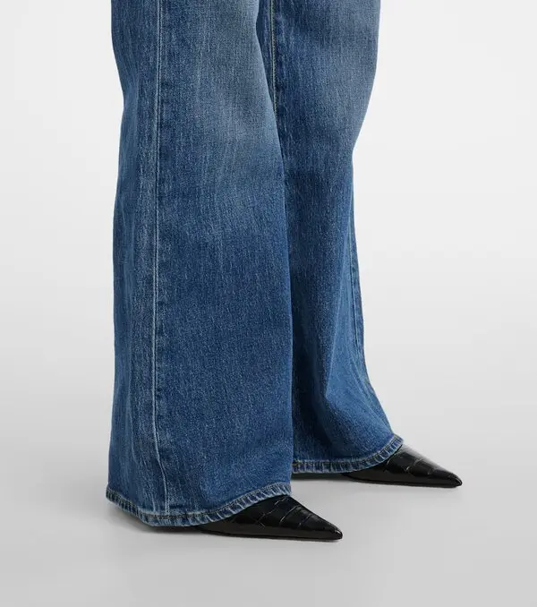 7 For All Mankind High-rise Flared Jeans