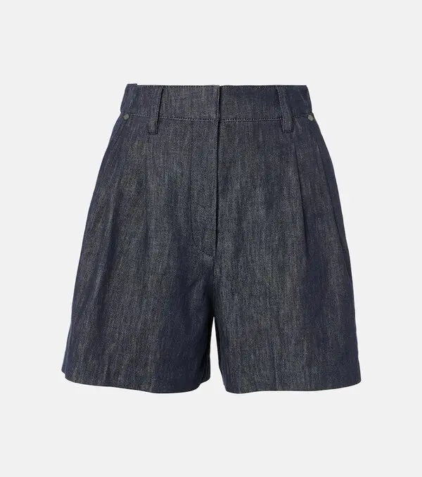 Brunello Cucinelli Denim Bermuda Shorts