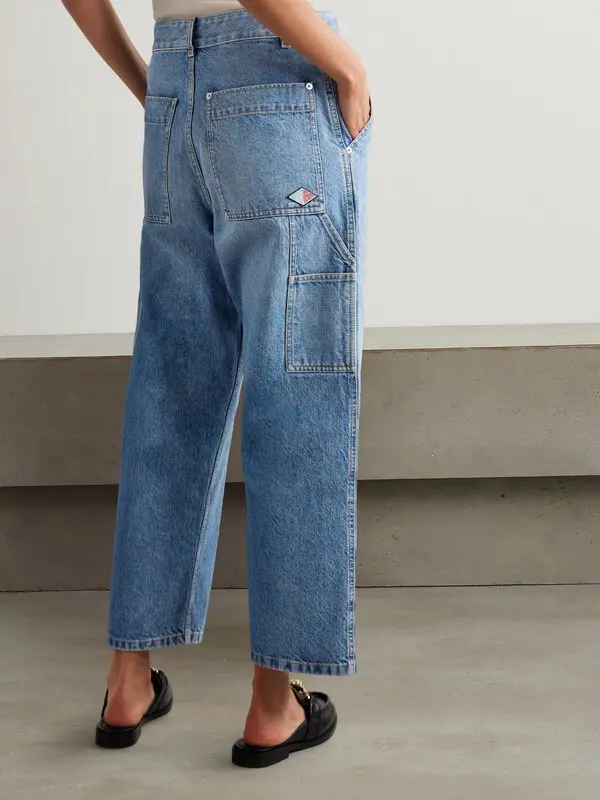 Bottega Veneta Cropped High-rise Jeans