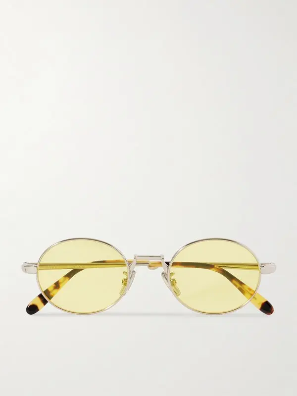 Loewe Tone Round Frame Sunglasses - Silver