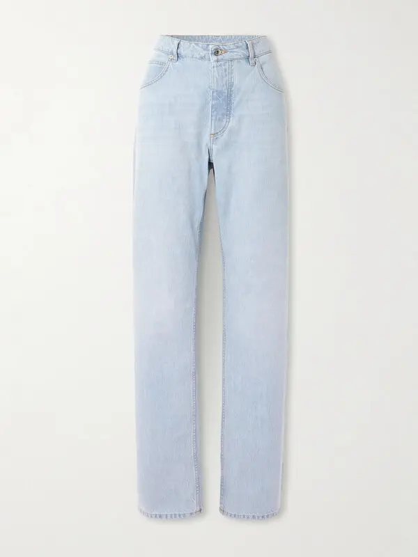 Bottega Veneta Low-rise Slim Boyfriend Jeans - Blue
