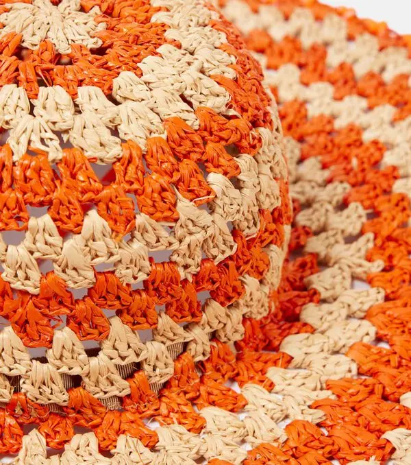 ALEMAIS Flame Raffia Sun Hat