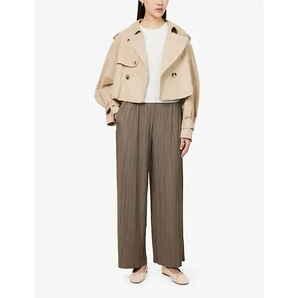 SAMSOE SAMSOE Uma Wide-leg Trousers - Bungee Cord