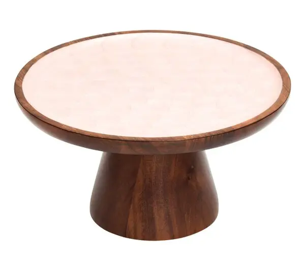 GODINGER Capri Pink Cake Stand