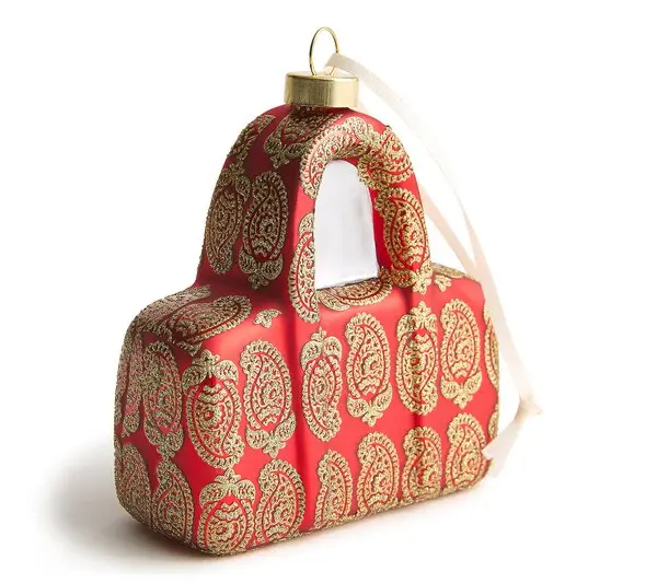 VERA BRADLEY Original Duffel Novelty Ornament - One-color