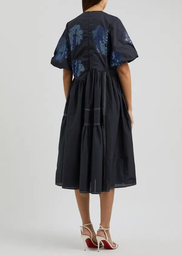 navy blue lace party dress Sexy Navy Blue Mermaid Lace Prom Dress Party Dress SH1237 – shinydress main image 1