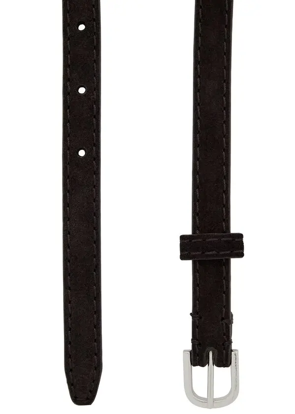 TOTEME Thin Suede Belt