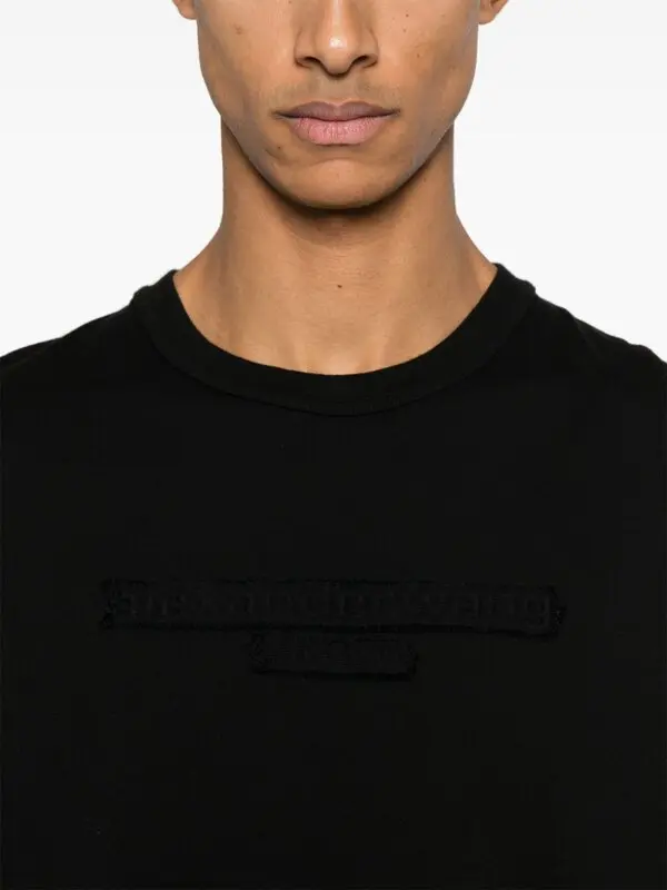 Alexander Wang Logo-embossed T-shirt