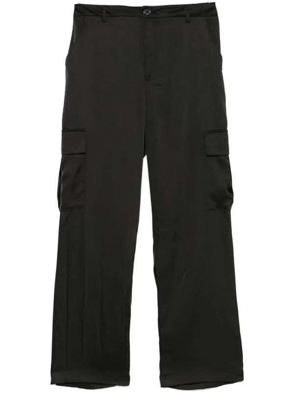 Dkny High-rise Satin Trousers