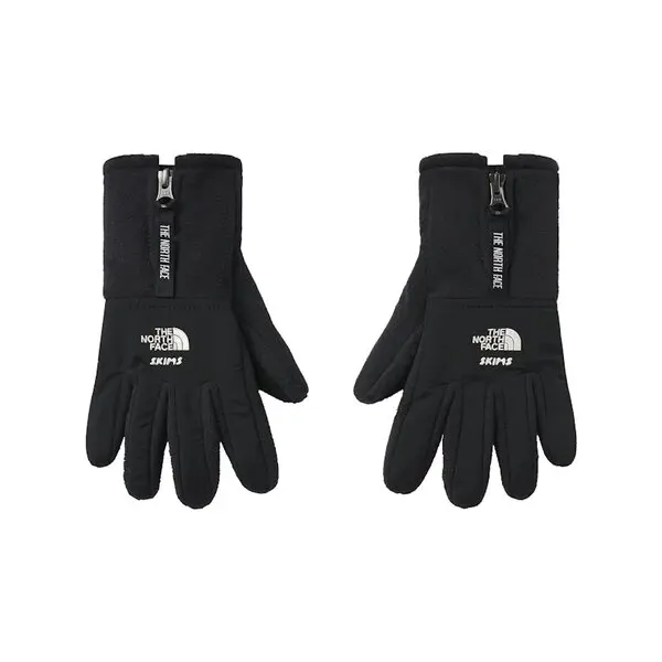 SKIMS X Tnf Retro Denali Fleece Gloves - Onyx