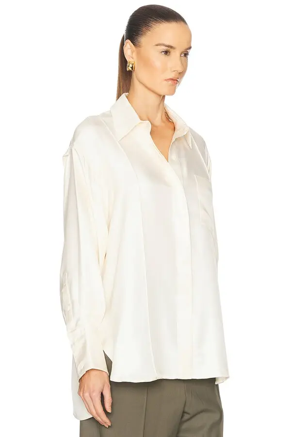 HEIRLOME Camille Silk Shirt