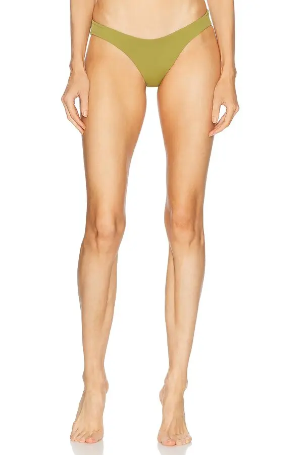 HAIGHT. Leila Bikini Bottom - Seed Green