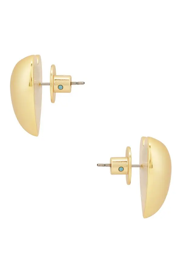 ROXANNE ASSOULIN The Puffy Heart Stud Earrings - Gold
