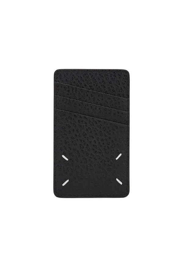 MAISON MARGIELA Vertical Card Holder - Black