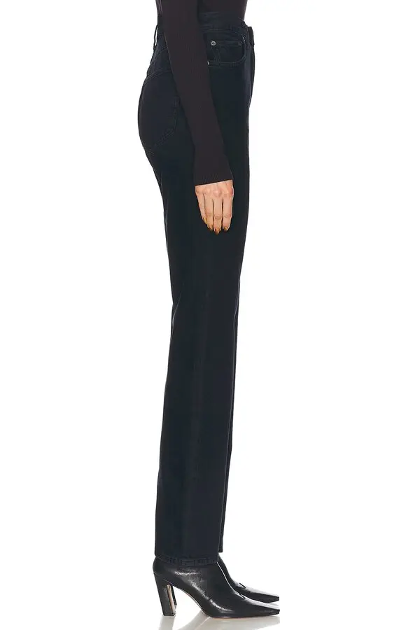 AGOLDE 90's Pinch Waist Long Jeans - Crushed
