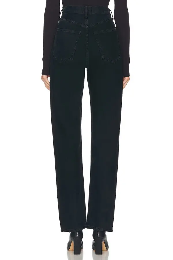 AGOLDE 90's Pinch Waist Long Jeans - Crushed