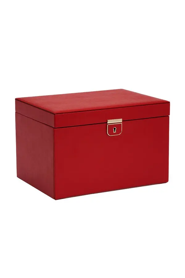 Wolf Palermo Large Jewelry Box - Red