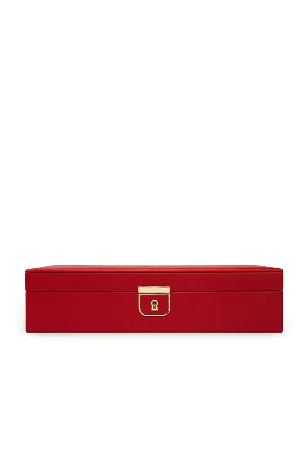 Wolf Palermo Medium Jewelry Box - Red