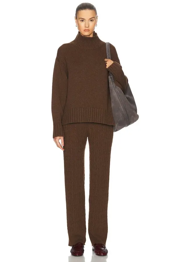 Guest In Residence Cozy Turtleneck Sweater