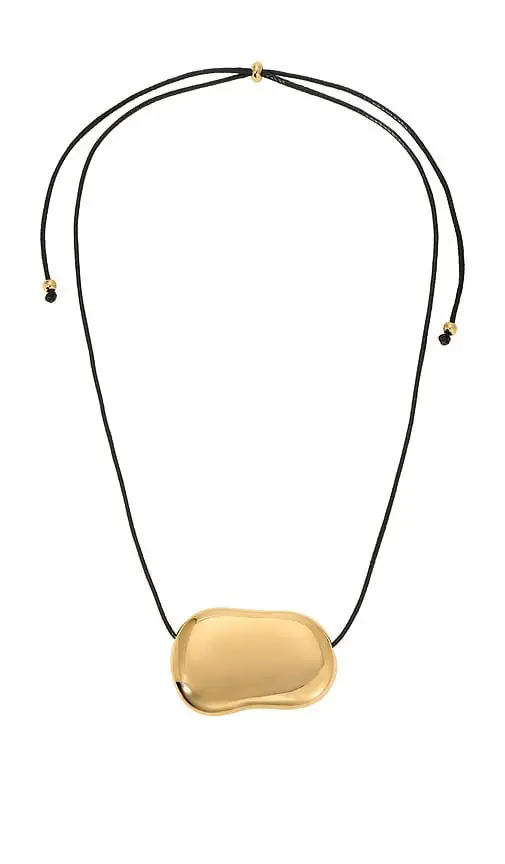 HEAVEN MAYHEM Julia Pendant Necklace - Gold & Black