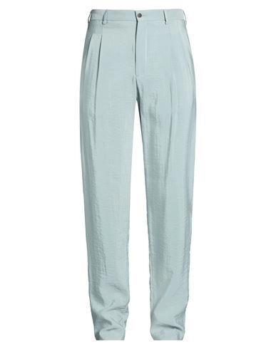 Giorgio Armani Twill Tailored Pants - Light Grey