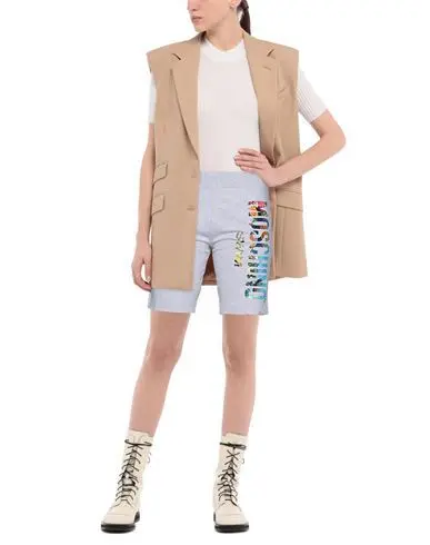 Moschino High Waisted Bermuda Shorts With Logo